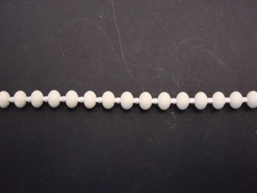 Beaded Chain Continuous Cord Loop , 10#,VANILLA (IVORY) for Roller ...