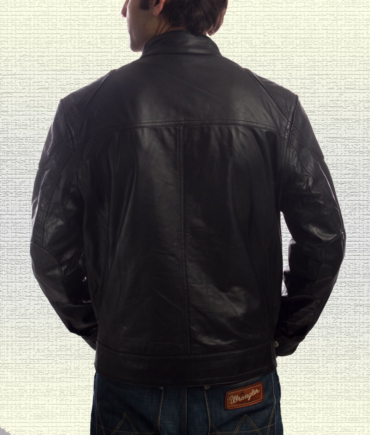 Wanted Wesley Gibson Black Leather Jacket