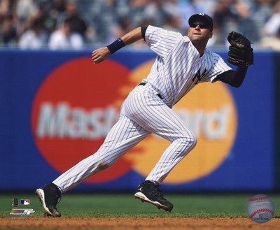 Derek Jeter 2010 Action by Unknown 10x8 Art Print Poster 718050