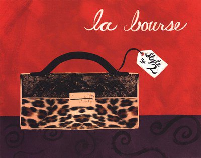 Leopard Handbag I by Jennifer Matla 14x11 Art Print Poster 543811