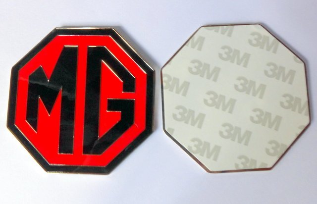 The MG Car Company Limited metal logo British sports car emblem