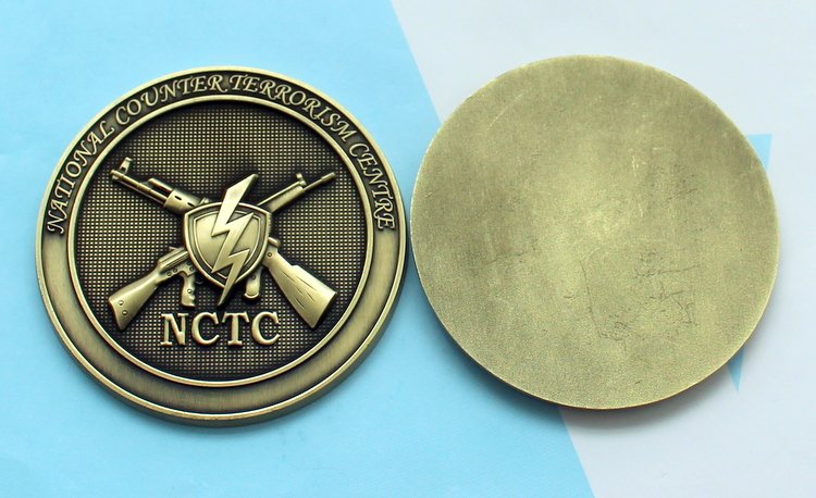 Challenge Coin NATIONAL COUNTER TERRORISM CENTRE NCTC emblem 2 3/4 inch