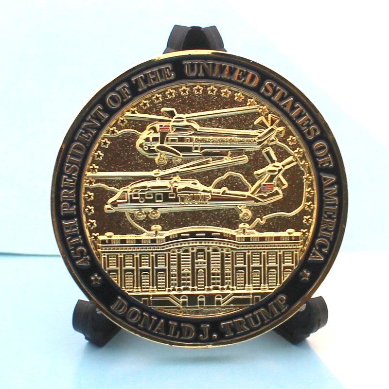 Challenge Coin DONALD TRUMP Marine Helicopter Squadron One hmx-1