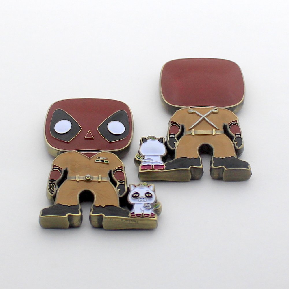 challenge coin Funko Pop Marvel Deadpool USN NAVY