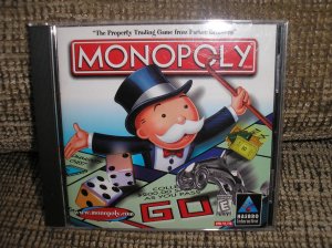 MONOPOLY GAME on CD for WINDOWS-INTERACTIVE BOARD GAME FUN!