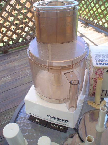 CUISINART DLC-7E FOOD PROCESSOR COMPLETE WITH ALL 9 OPTIONAL DISCS ...