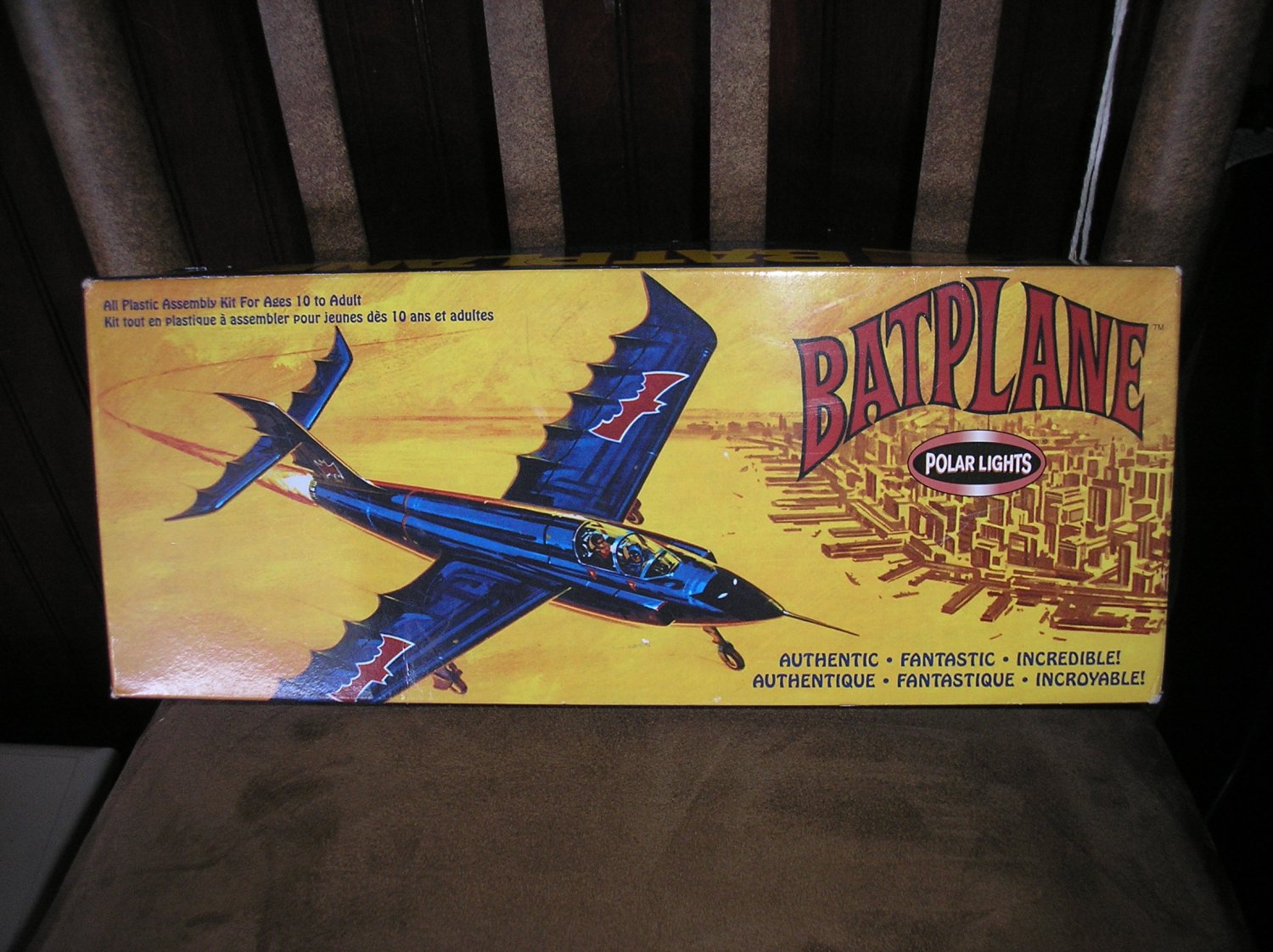 POLAR LIGHTS BATPLANE MODEL KIT #6905 for BATMAN FANS - NEW IN BOX!