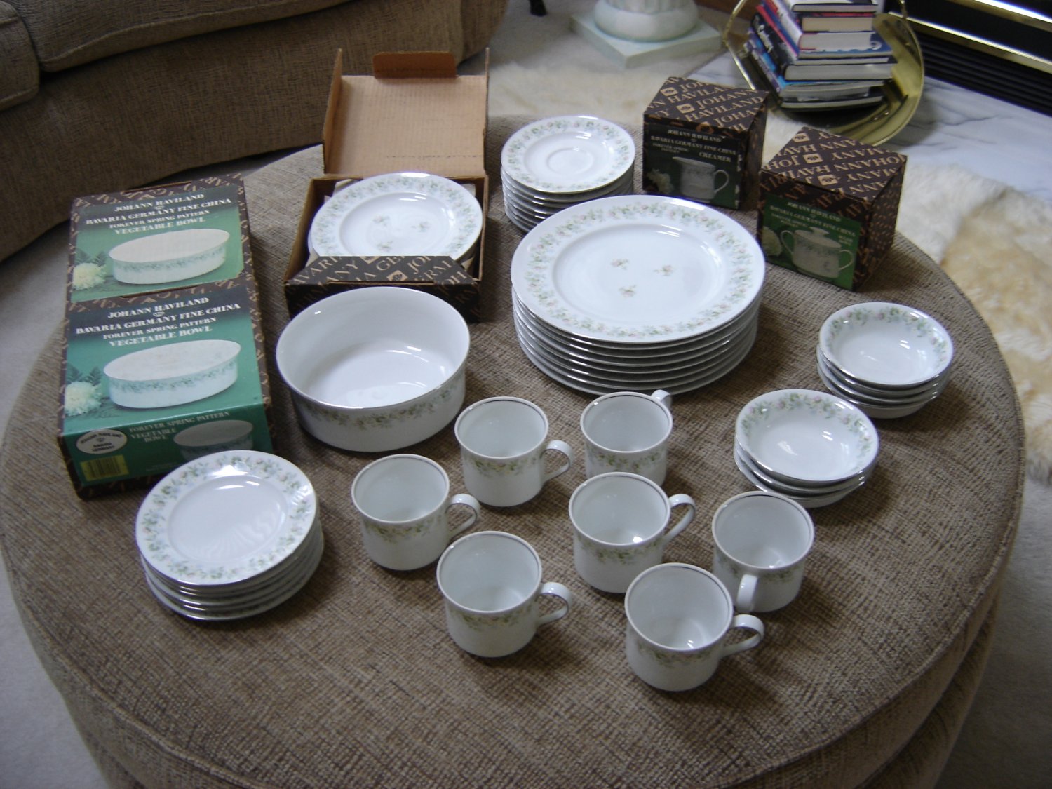 FOREVER SPRING CHINA by JOHANN HAVILAND (BAVARIA) - 45 PCS. - SOME ...