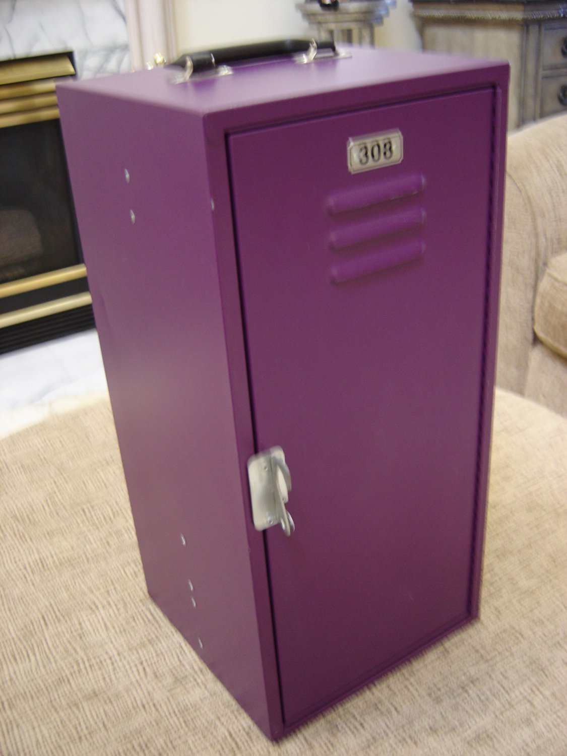 AMERICAN GIRL SCHOOL LOCKER 1996 - PURPLE HEAVY METAL, RETIRED 2000 ...