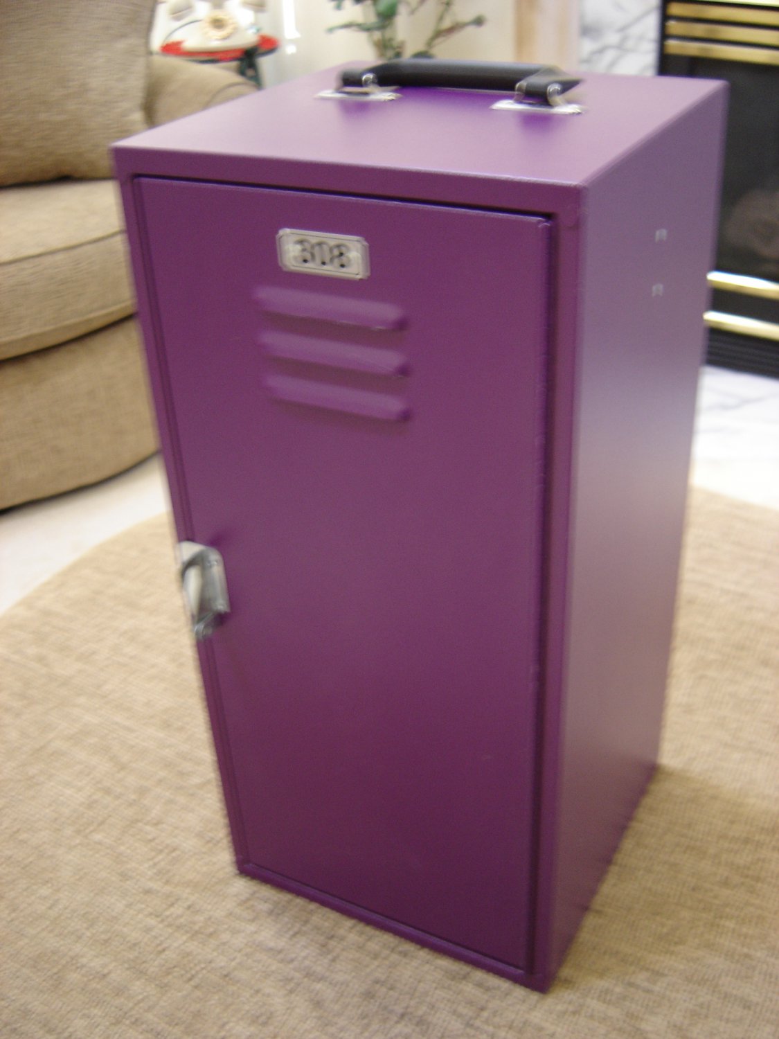 AMERICAN GIRL SCHOOL LOCKER 1996 - PURPLE HEAVY METAL, RETIRED 2000 ...