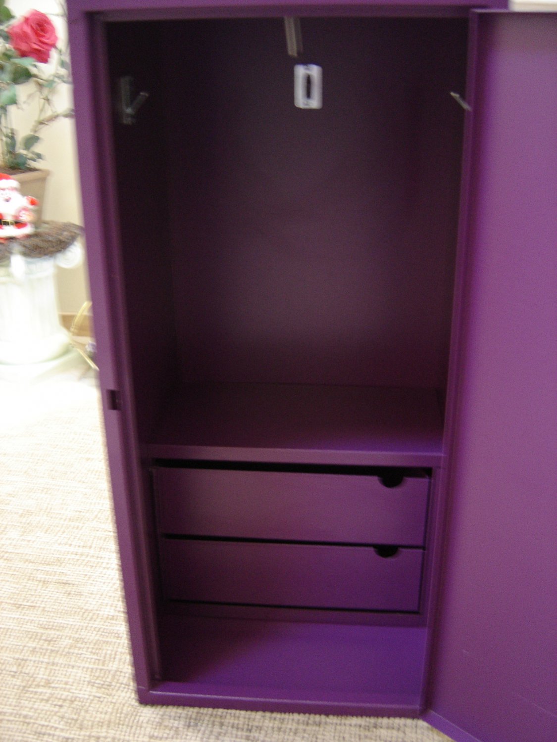 AMERICAN GIRL SCHOOL LOCKER 1996 - PURPLE HEAVY METAL, RETIRED 2000 ...