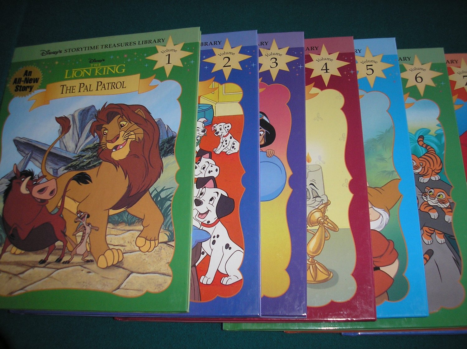 DISNEY'S STORYTIME TREASURES LIBRARY-COMPLETE 19 VOLUME SET with ...