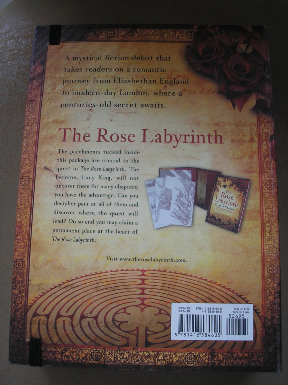 THE ROSE LABYRINTH-Titania Hardie-PART THRILLER,PART HISTORICAL NOVEL ...
