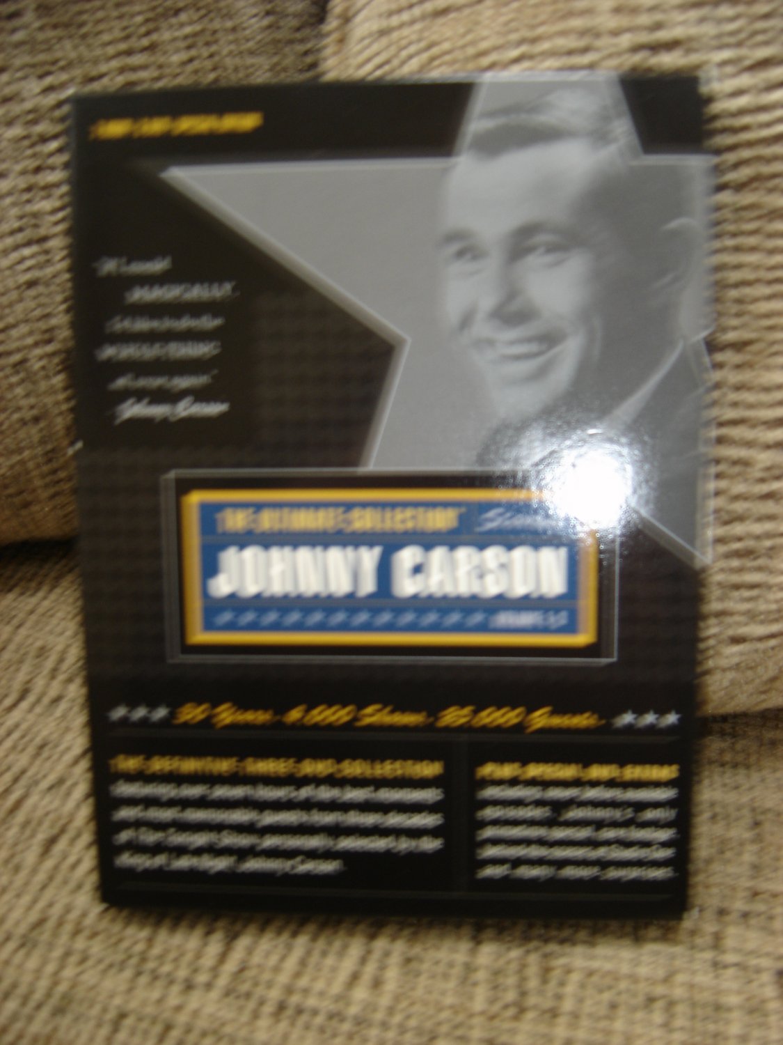 THE ULTIMATE COLLECTION STARRING JOHNNY CARSON VOLS. 1-3 DVD SET - 7 ...