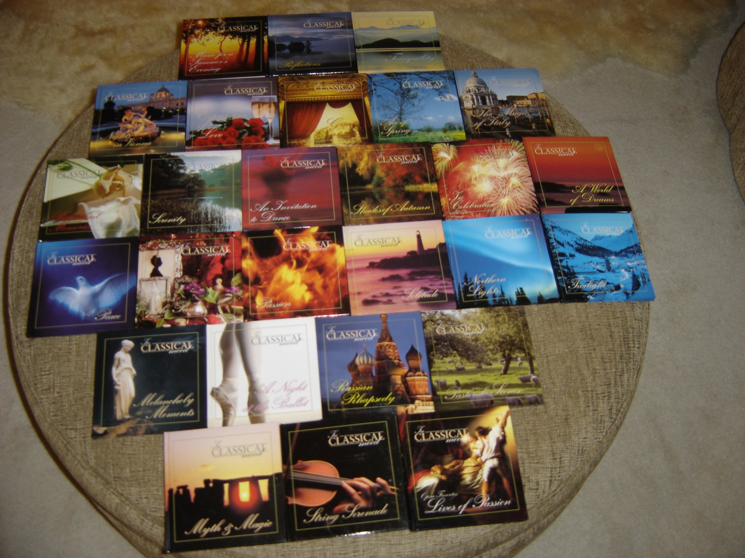 IN CLASSICAL MOOD SERIES - 29 CD's with ACCOMPANYING LINER-NOTES in ...