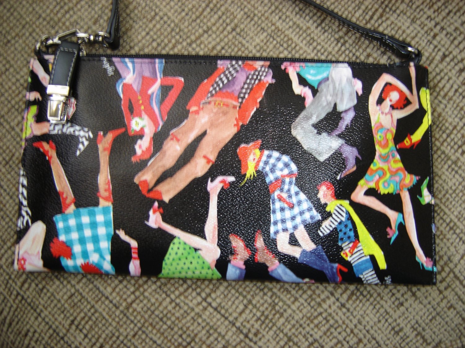 SYDNEY LOVE PURSE/HANDBAG - BLACK w/ VIBRANT COLORS - MODELS & CLOTHING ...