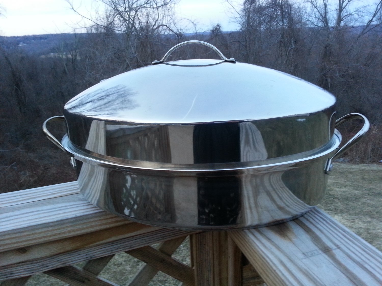 BARENTHAL L'art et la Table 18" High Dome Stainless Steel Roaster ...