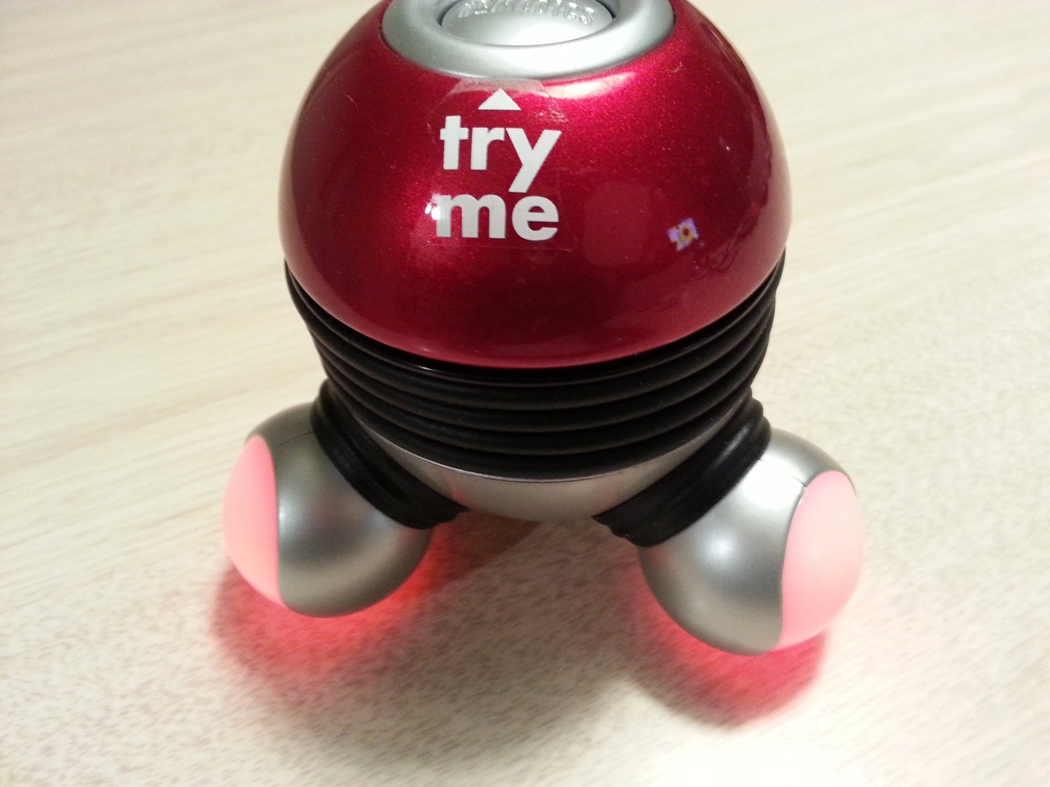 HoMedics Atom Positively Charged Handheld Massager - PM-35BX - LIGHTS ...