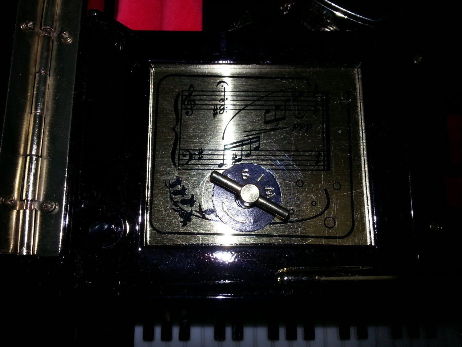 Vintage Kings Grand Piano Music Box & Jewelry Box - plays Classical Music!