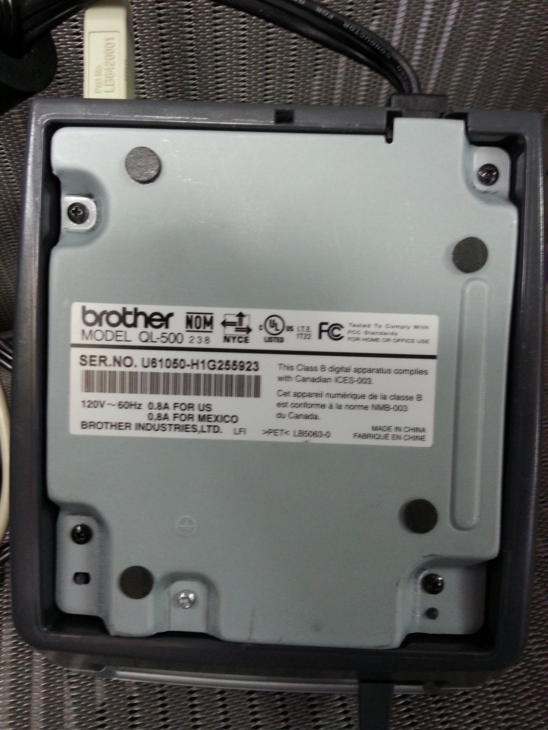 Brother P-Touch QL-500 Manual-Cut PC Label Printing System!