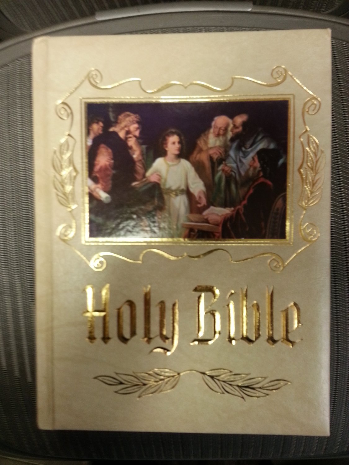 HOLY BIBLE-NEW AMERICAN BIBLE-CATHOLIC BIBLE PUBLISHERS 1988-1989 ED ...