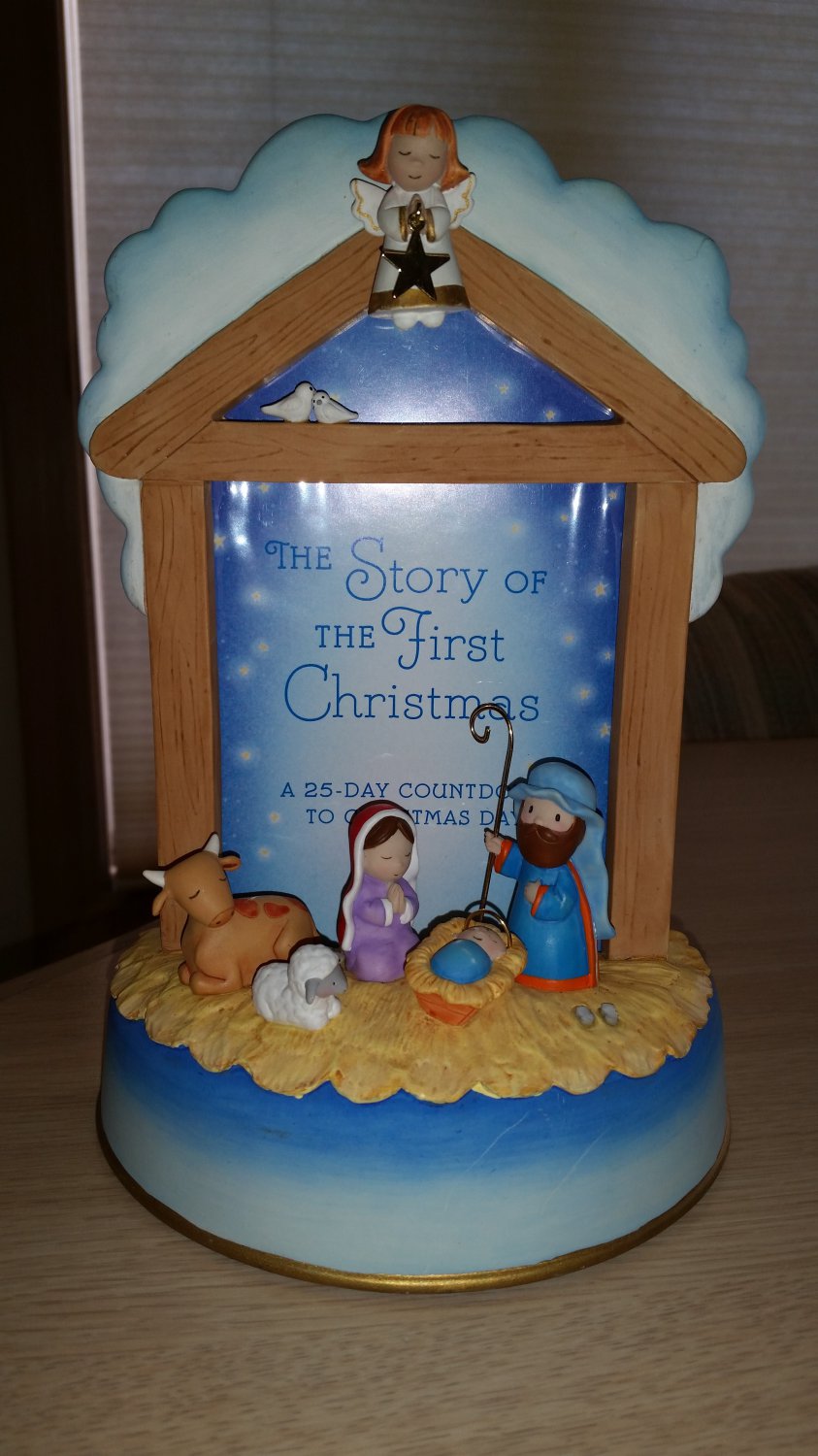 Hallmark Keepsake The Story of the First Christmas - A 25-Day Countdown ...