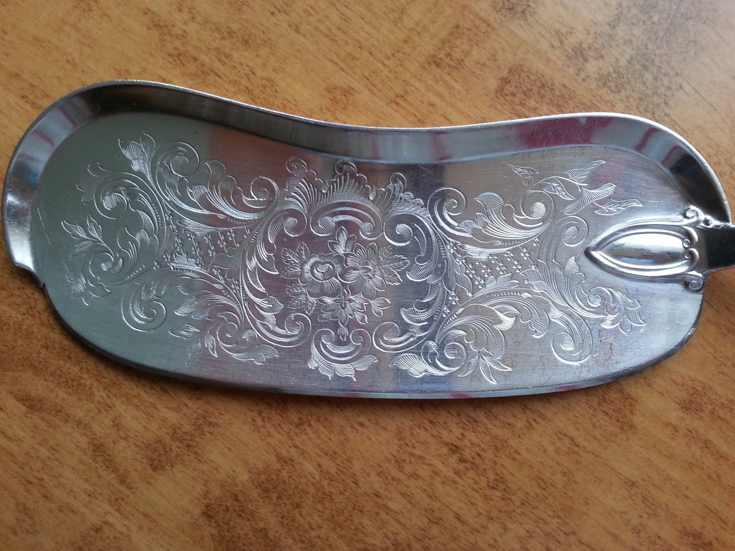 Elkington, Mason & Co. Sterling Fiddle & Thread English Crumber Bright ...