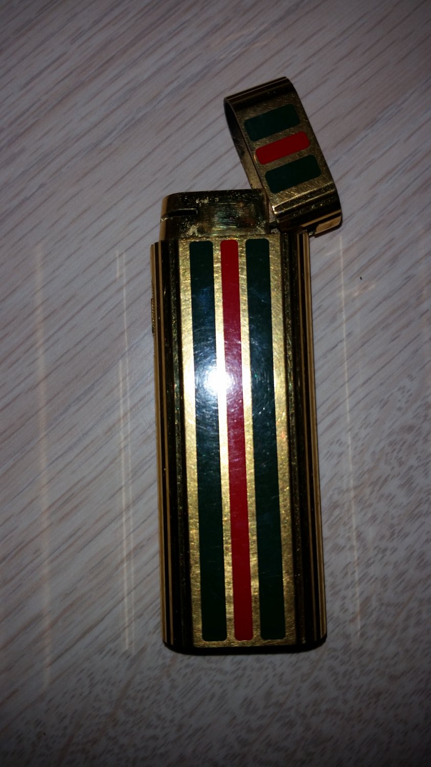 VINTAGE MARUMAN 495F SENSOR LIGHTER RARE BUTANE - 22K G.P. - Made in ...