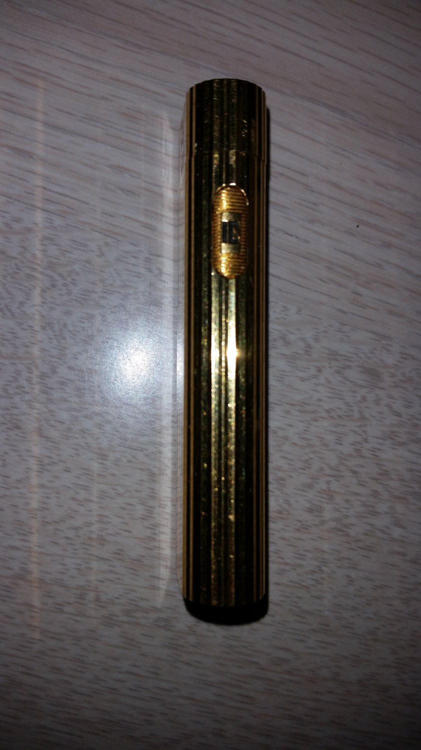 VINTAGE MARUMAN 495F SENSOR LIGHTER RARE BUTANE - 22K G.P. - Made in ...