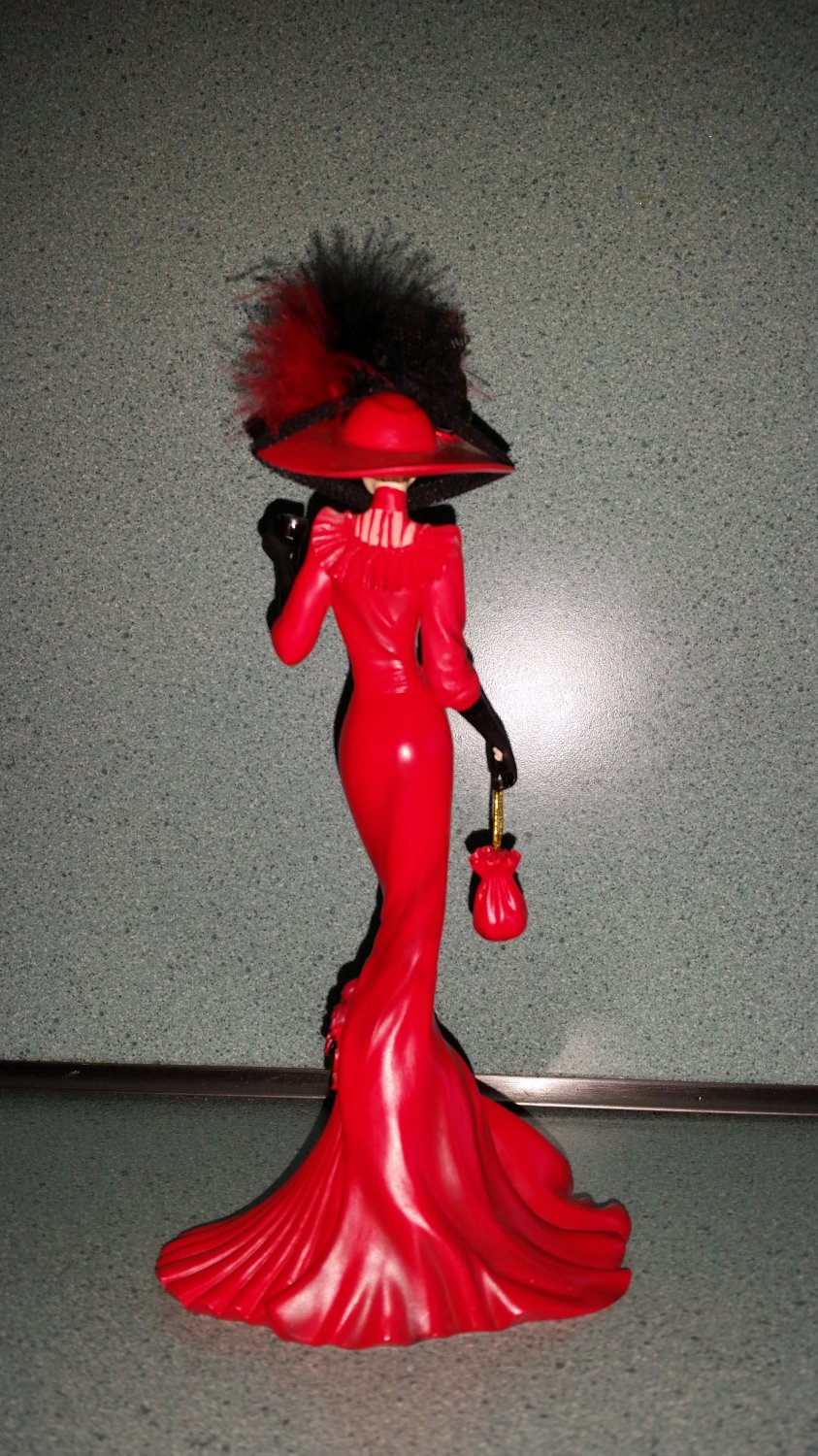 A Timeless Pause With Coca-Cola Elegant Woman Figurine by The Hamilton ...