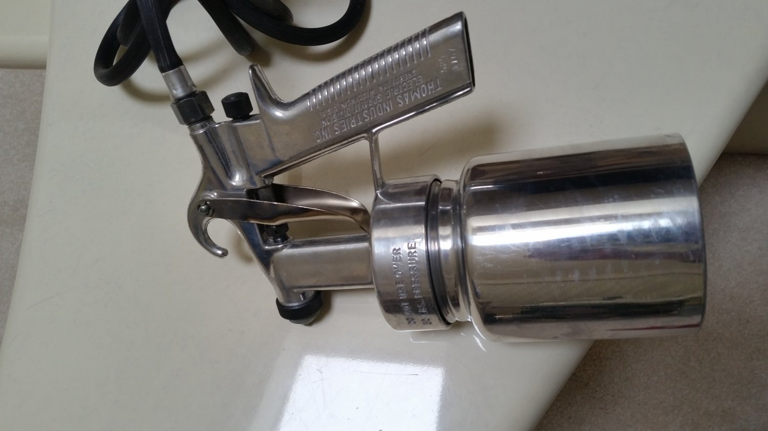 Thomas Industries SPRAYIT Model #600-8 Paint Sprayer Gun, Air ...