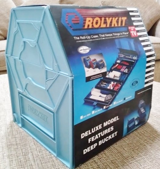Deluxe Large Rolykit S18 - Roll-Up Storage Case Storage System with 18 ...