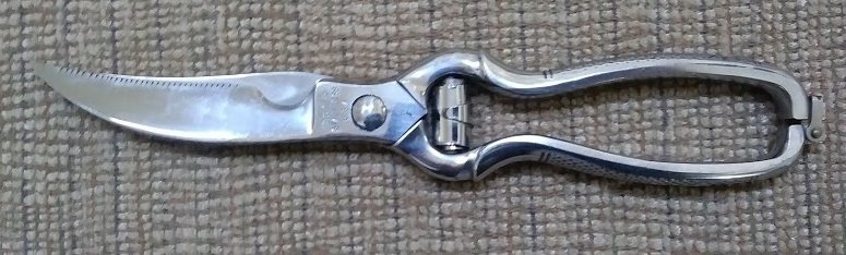 Vintage H. BOKER CO. Spring Loaded Kitchen Poultry Shears - Made in USA!