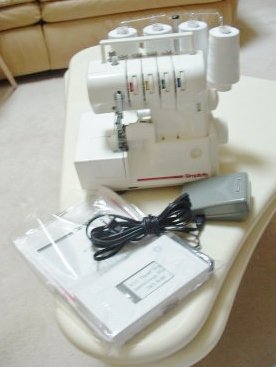 SIMPLICITY MODEL SL 350 SERGER-4/3/2 THREAD SERGING-LIKE NEW IN BOX ...