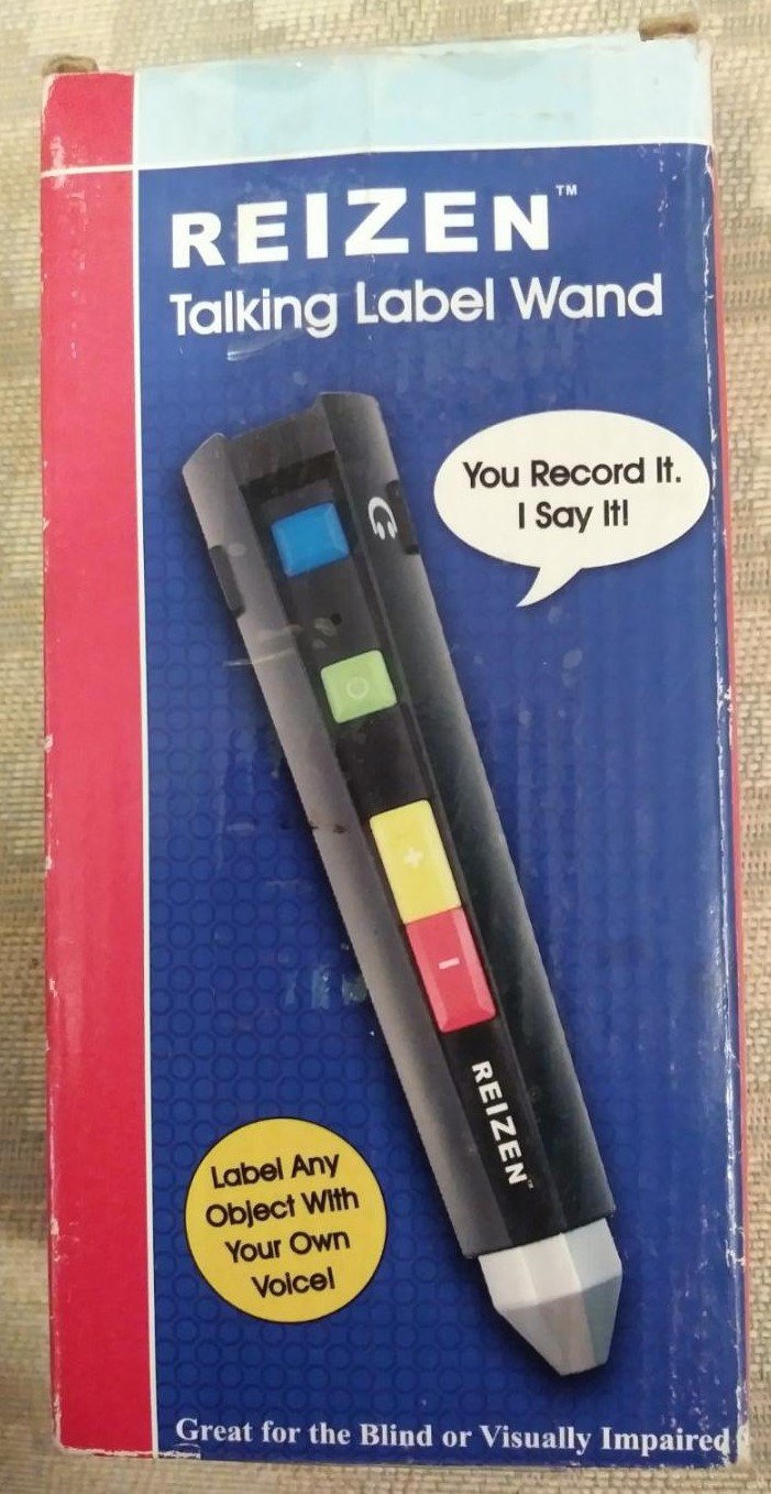 Reizen Talking Label Wand - Voice Labeling System - Label Any Object ... Reizen Talking Label Wand - Voice Labeling System - Label Any Object ...