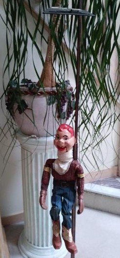 Vintage 1950's Original Howdy Doody Marionette by Peter Puppet Playthings!