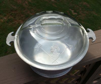 Vintage Guardian Service Aluminum Cookware 4 QT Curved Pot/Dome Cooker!