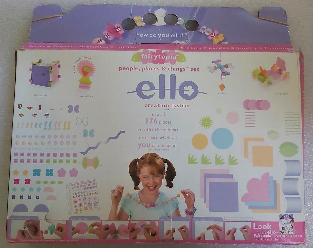 ELLO CREATION SYSTEM - FAIRYTOPIA and FLORADONIA SETS? - 292 plastic ...