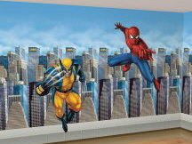 Spiderman Wolverine Mural Party Supplies