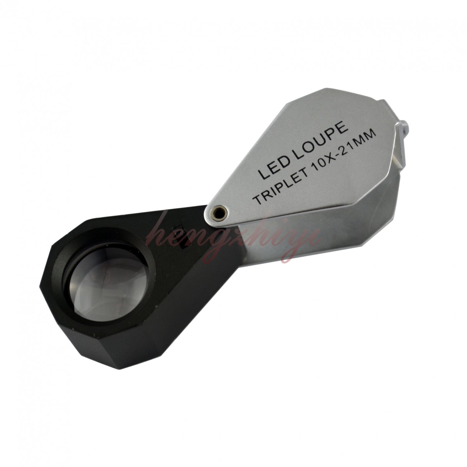 10X 21mm Jewellery Diamond Triplet Loupe Magnifier Lens w 6LED Lights ...