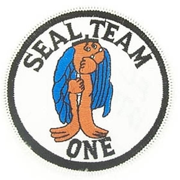 US NAVY SEAL TEAM ONE MILITARY PATCH SEAL TEAM 1
