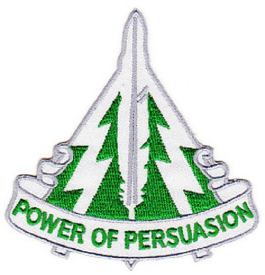 ARMY 13th Psychological Operations Battalion Military Patch POWER OF ...