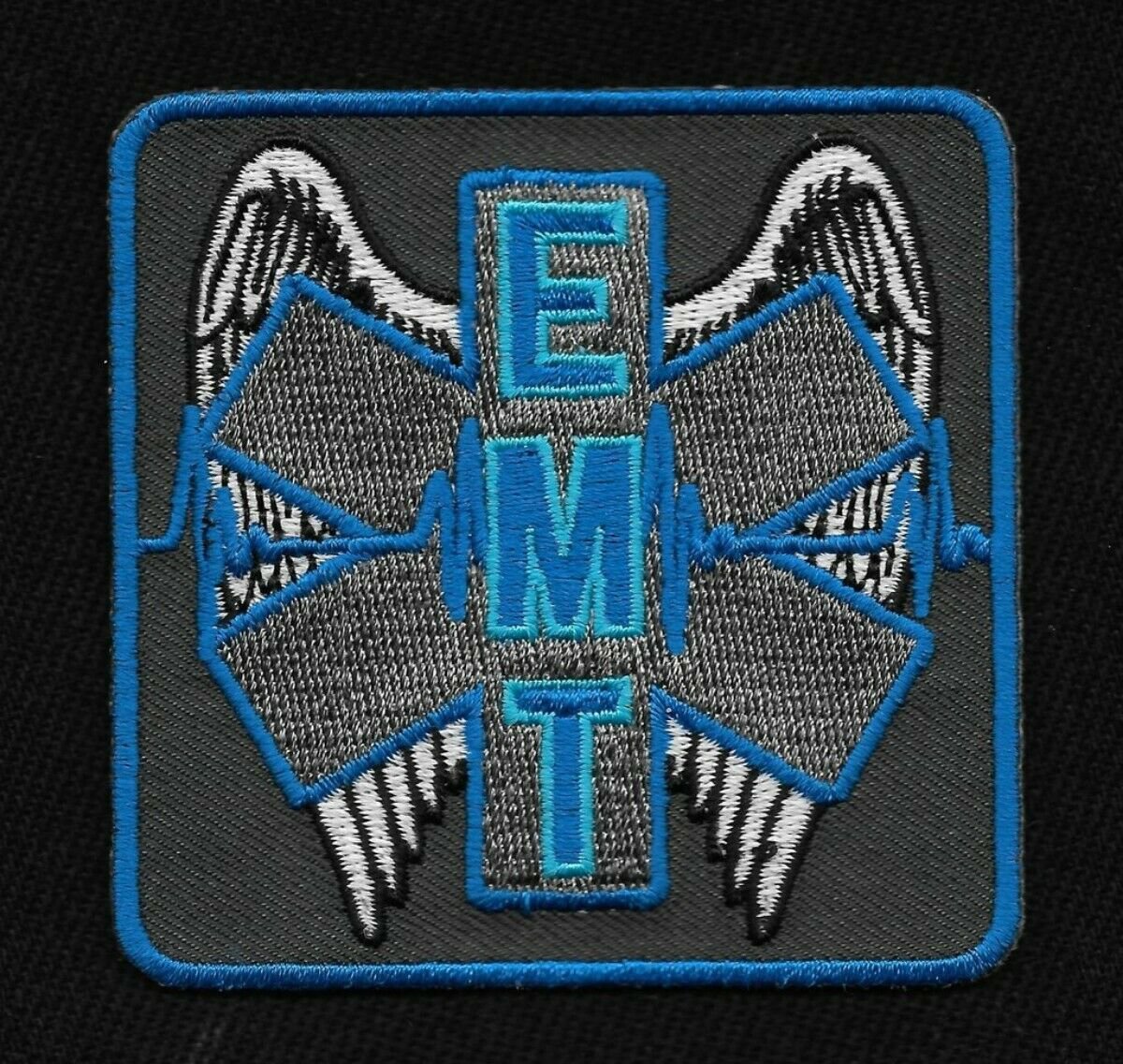 WINGED EMT Medic Rescue Jacket Vest Biker Collectors Patch