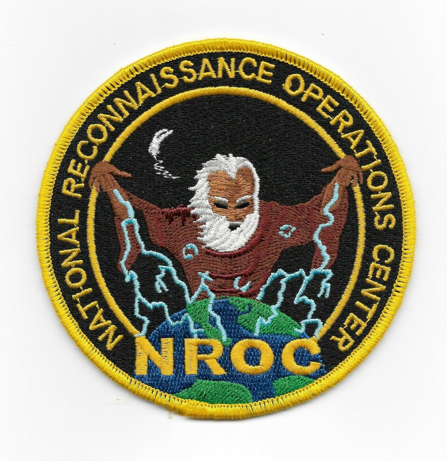 NATIONAL RECONNAISSANCE OPERATIONS CENTER NROC NASA PATCH