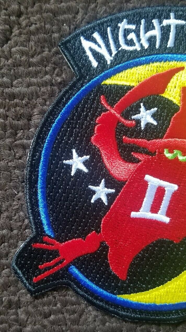 US NAVY SPOOK F-4 Phantom II NIGHT OWL Fighter Pilot PATCH