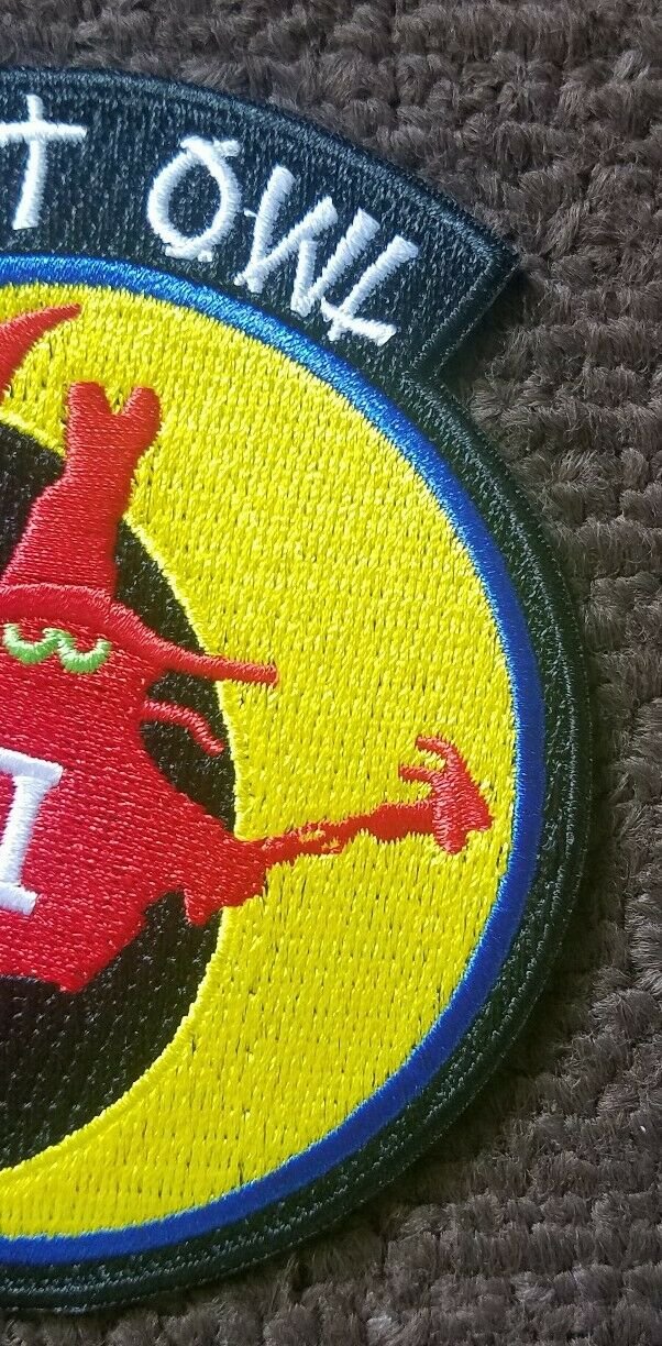 US NAVY SPOOK F-4 Phantom II NIGHT OWL Fighter Pilot PATCH