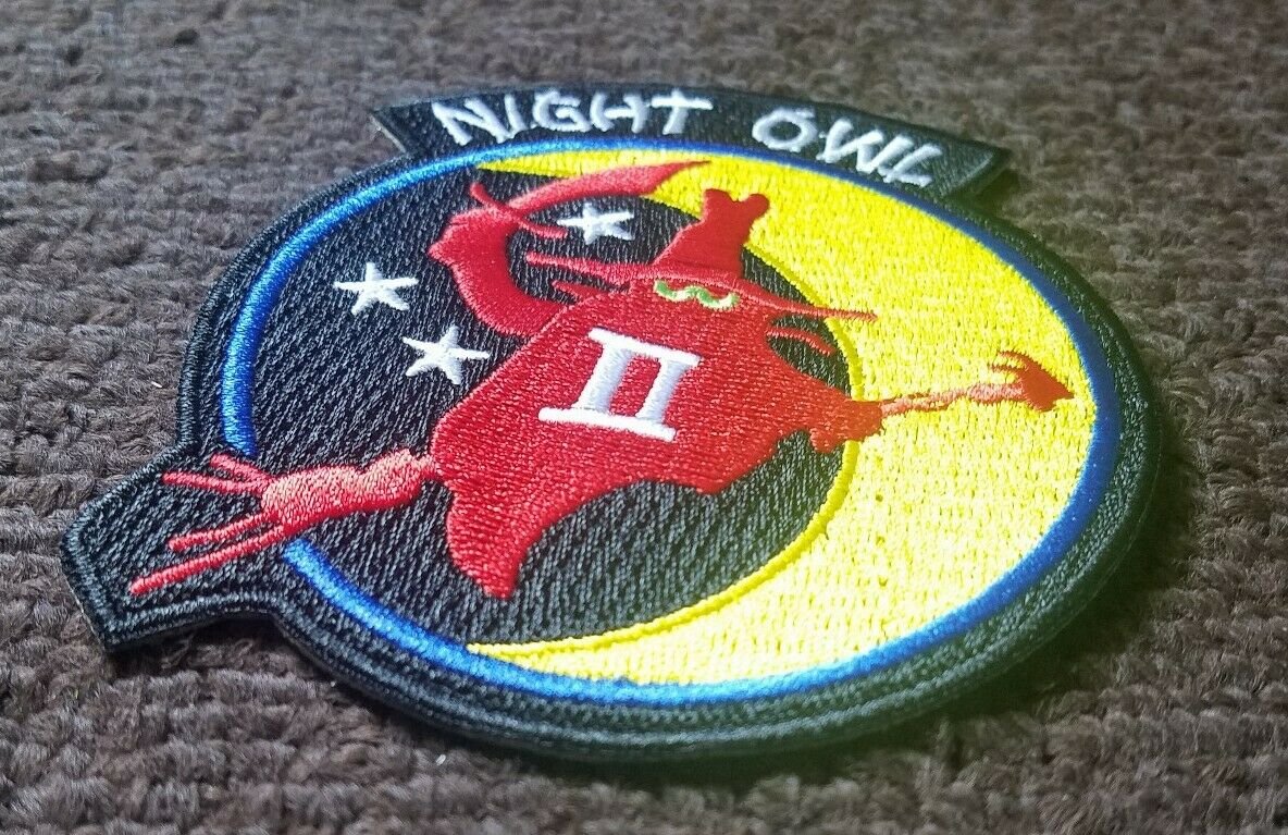 US NAVY SPOOK F-4 Phantom II NIGHT OWL Fighter Pilot PATCH