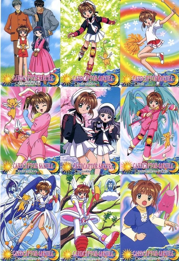Card Captor Sakura Vending Part 1 Card Complete Regular Set