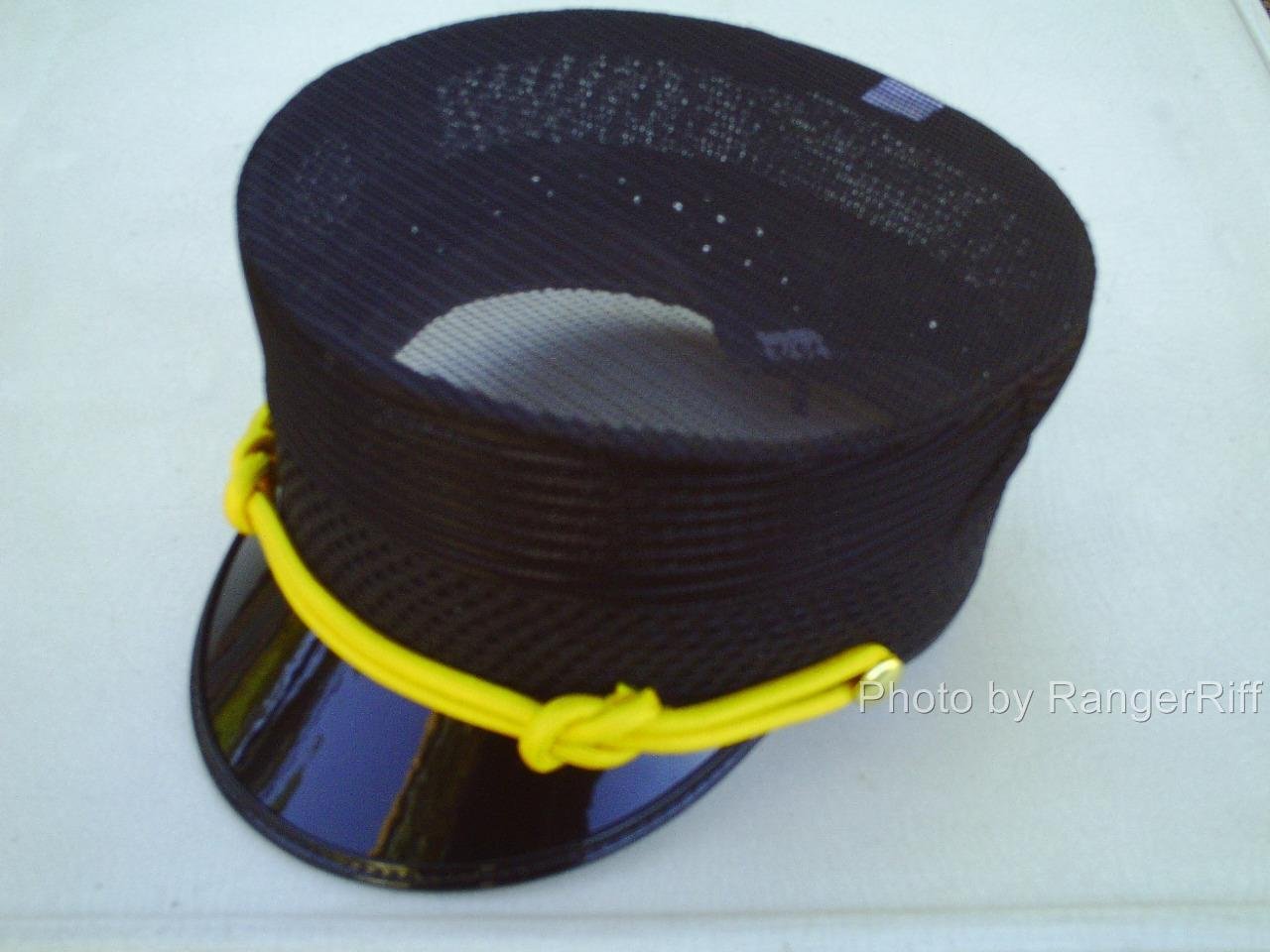 Conductor Hat Summer Mesh Trolley Trainman Black Uniform