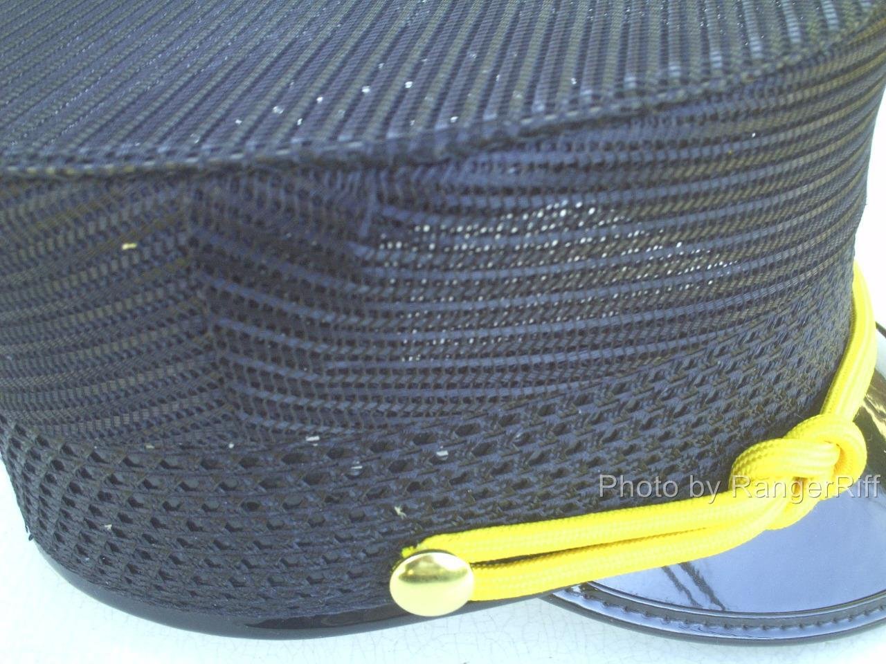 Conductor Hat Summer Mesh Trolley Trainman Black Uniform
